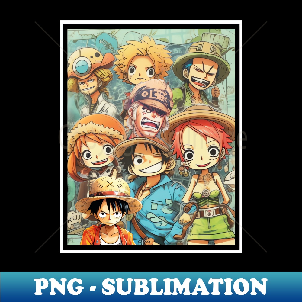 Luffy One Piece - Signature Sublimation PNG File - Transform | Inspire ...