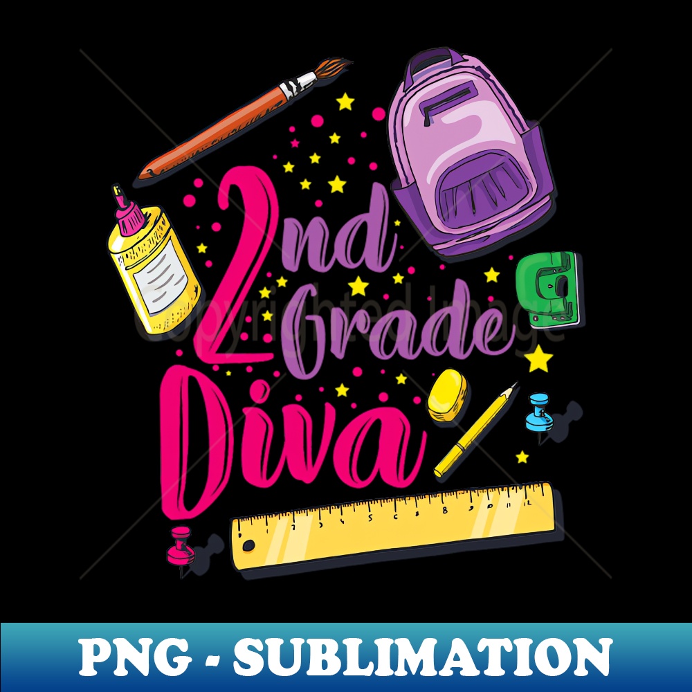 2nd Grade Diva First Day of School Girl Clothes - High-Resol - Inspire ...