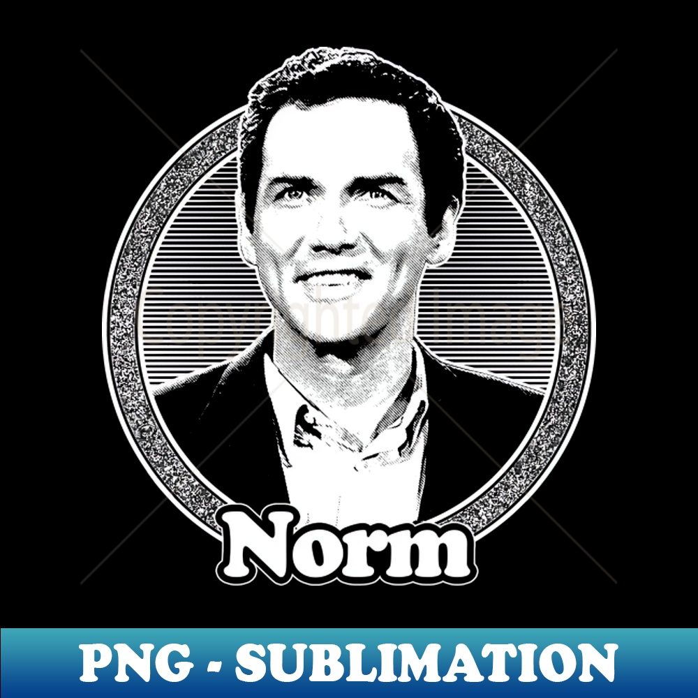 Norm Macdonald Retro Fan Art Tribute Design - Digital Subli | Inspire ...
