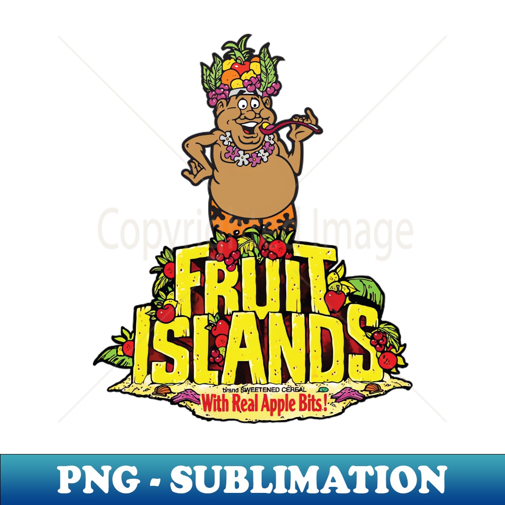 Fruit Islands Cereal - High-Resolution PNG Sublimation File | Inspire ...