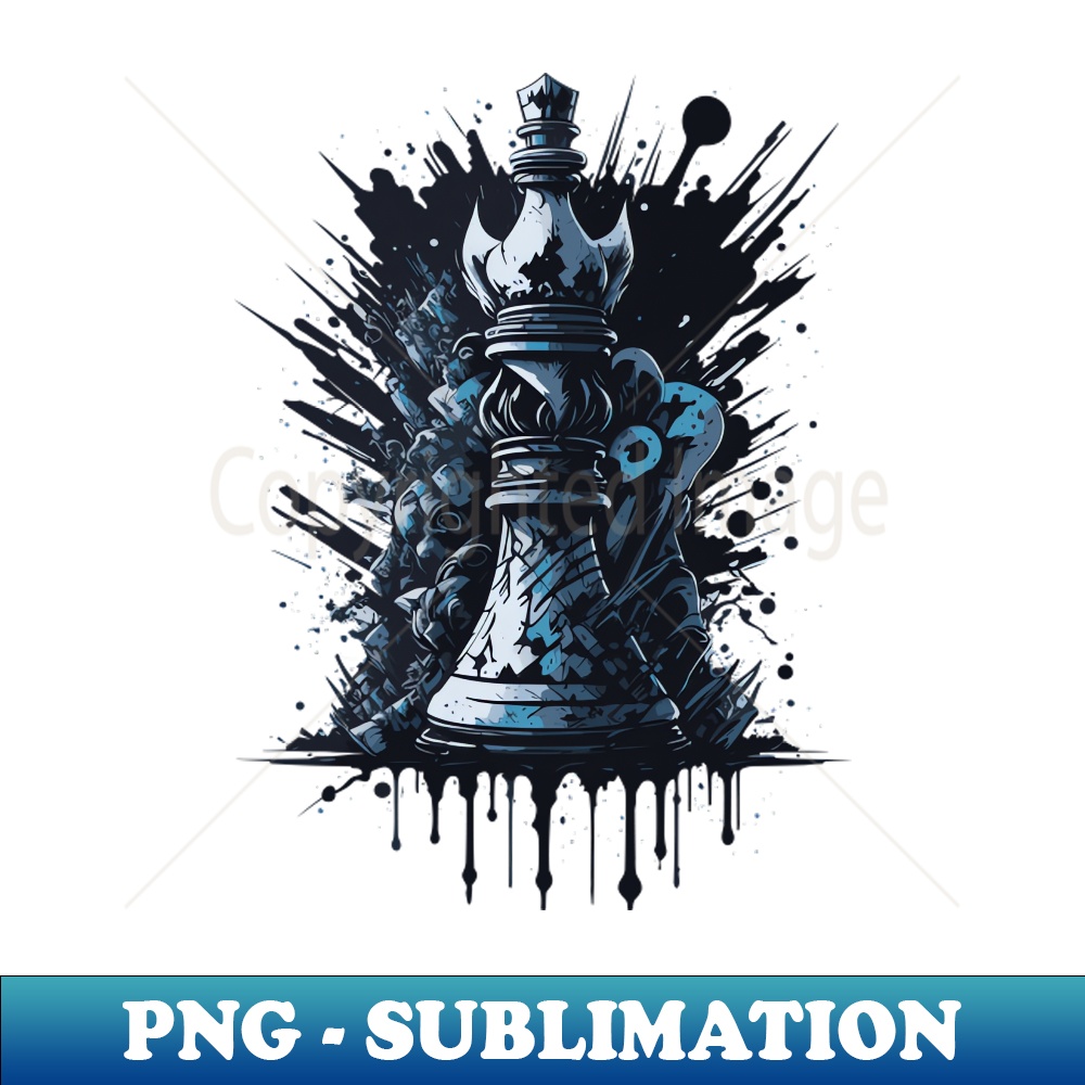 Chess piece queen graffiti style - Exclusive Sublimation Dig | Inspire ...