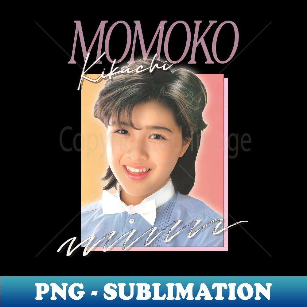 Momoko Kikuchi Retro 80s Fan Art Design - Unique Sublimatio | Inspire Uplift