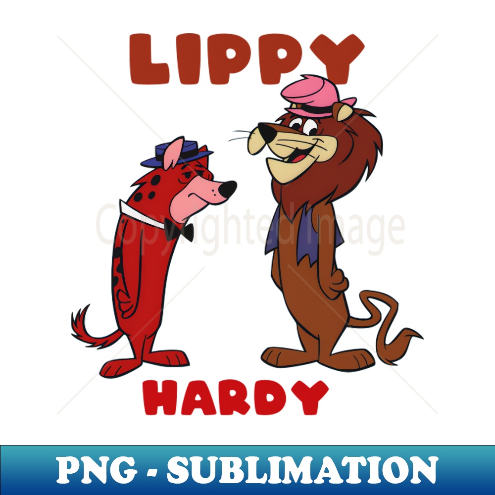Lippy the lion and Hardy Har Har - Modern Sublimation PNG Fi - Inspire ...