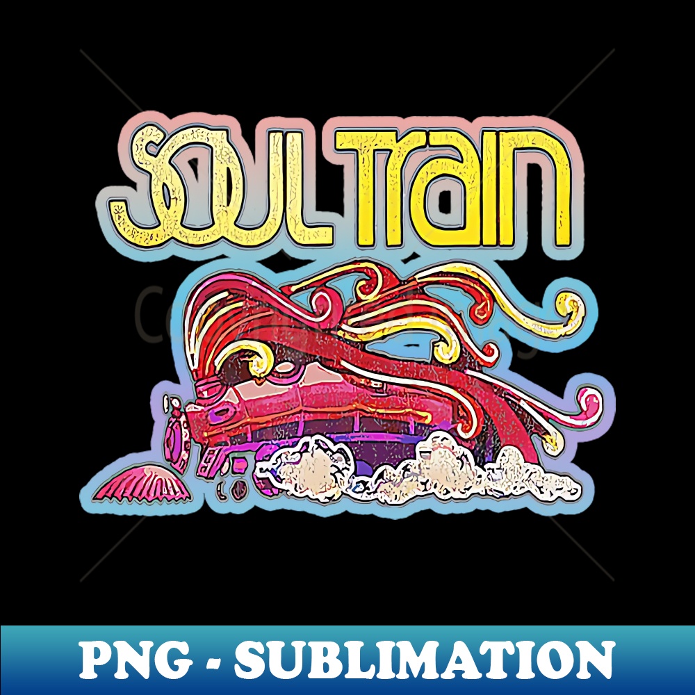 Soul Train - PNG Transparent Digital Download File for Subli - Inspire ...