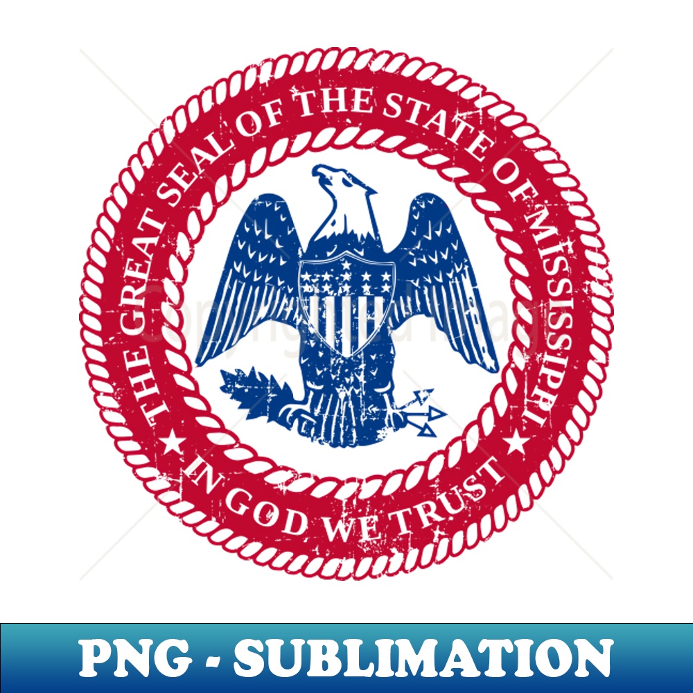 Great Seal of Mississippi State emblem logo sign - Profess | Inspire Uplift