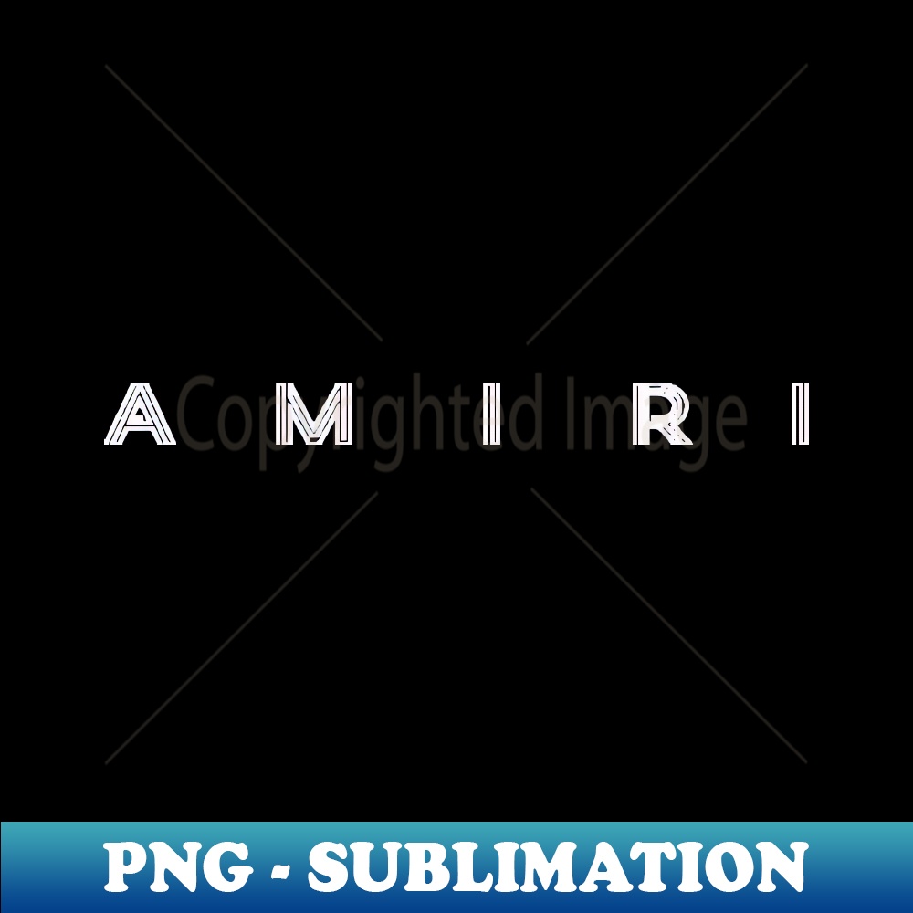 Amiri Text Logo - Premium Sublimation Digital Download - Boo | Inspire ...