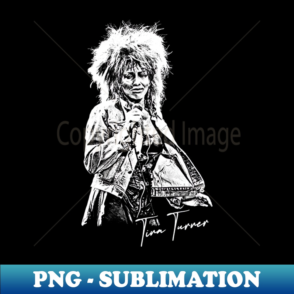 Tina Turner 80s Style Retro Fan Art Design - Stylish Sublim - Inspire ...