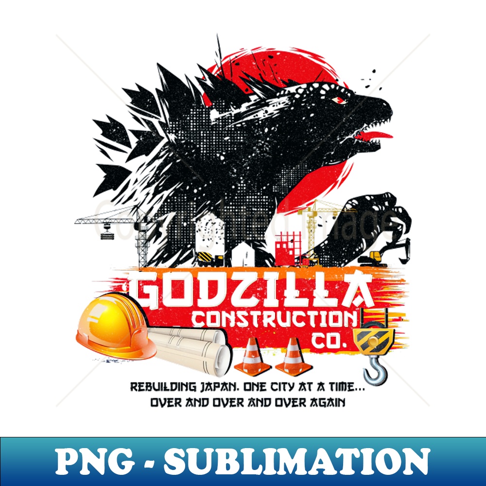 Godzilla Construction Company - PNG Transparent Sublimation | Inspire ...