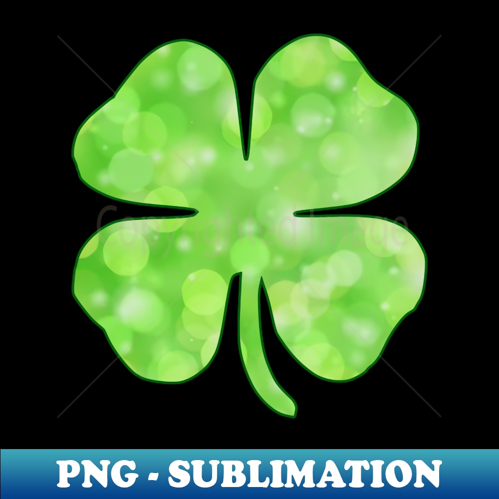 Shamrock Bokeh - High-Resolution PNG Sublimation File - Capt | Inspire ...