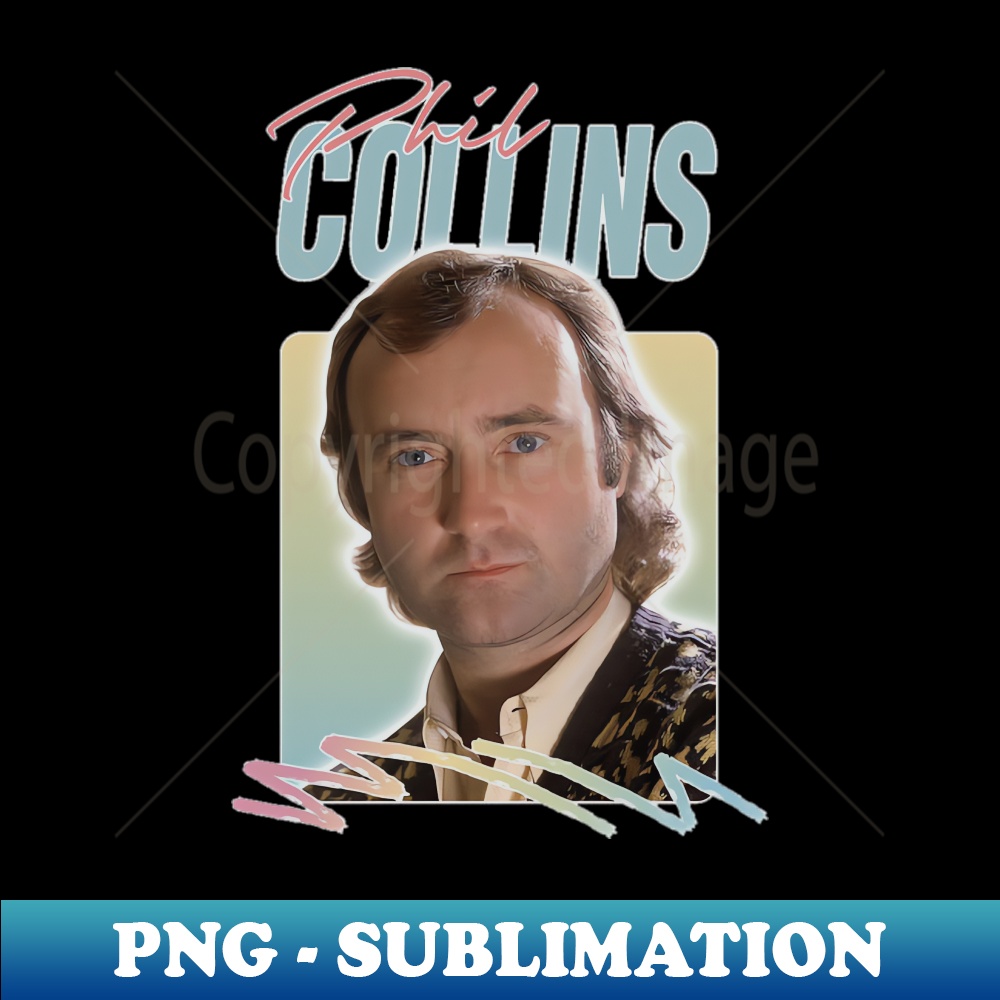 phil collins 80s retro aesthetic - Unique Sublimation PNG Do - Inspire ...