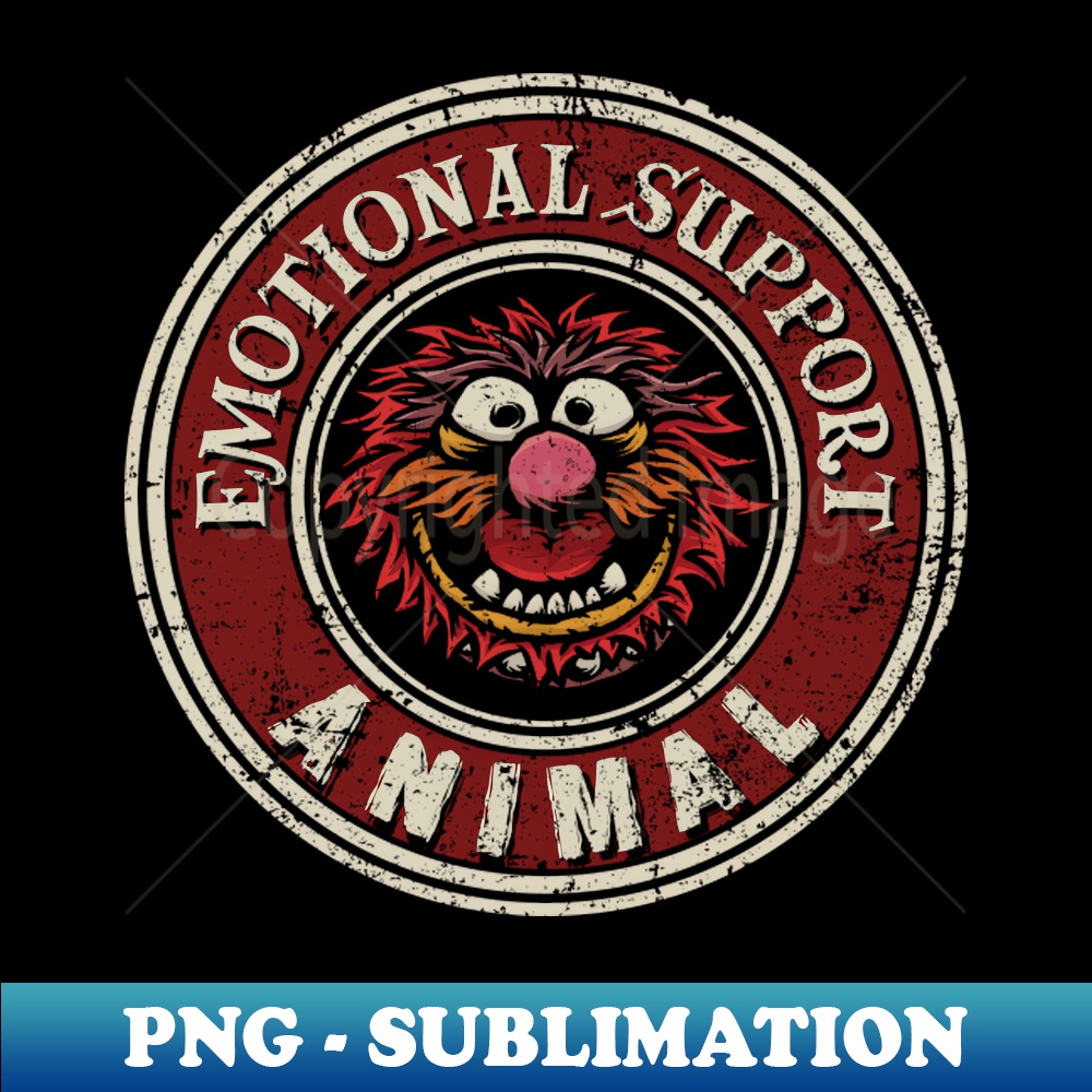 Emotional Support Animal - PNG Transparent Sublimation Desig | Inspire ...