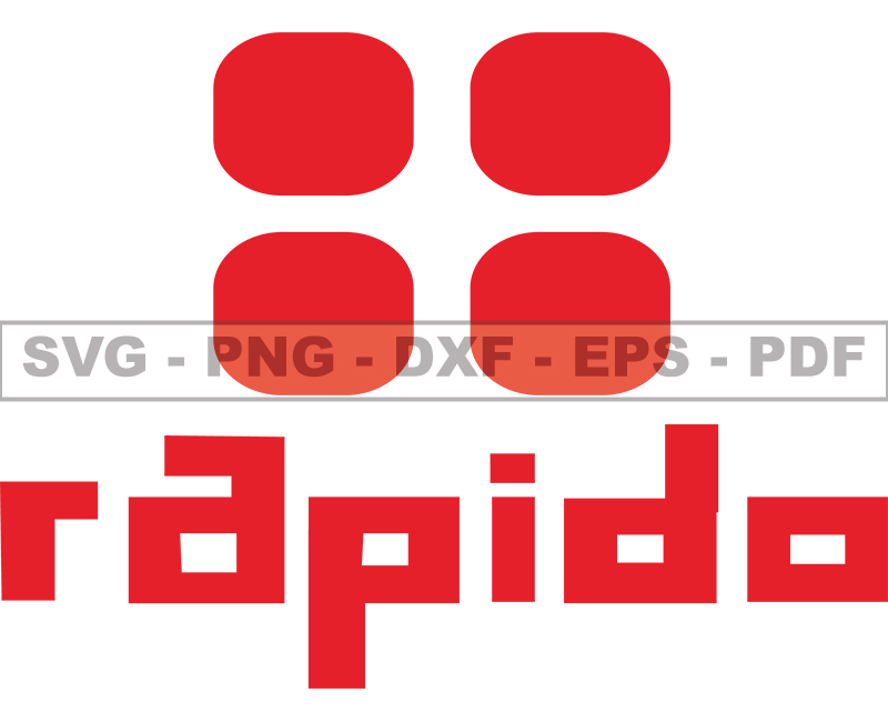 Rapido Logo Svg, Fashion Brand Logo 154 - Inspire Uplift