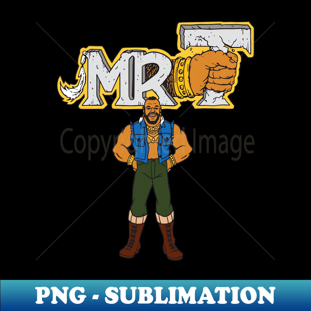 Mr T Cartoon - Special Edition Sublimation PNG File - Boost | Inspire ...