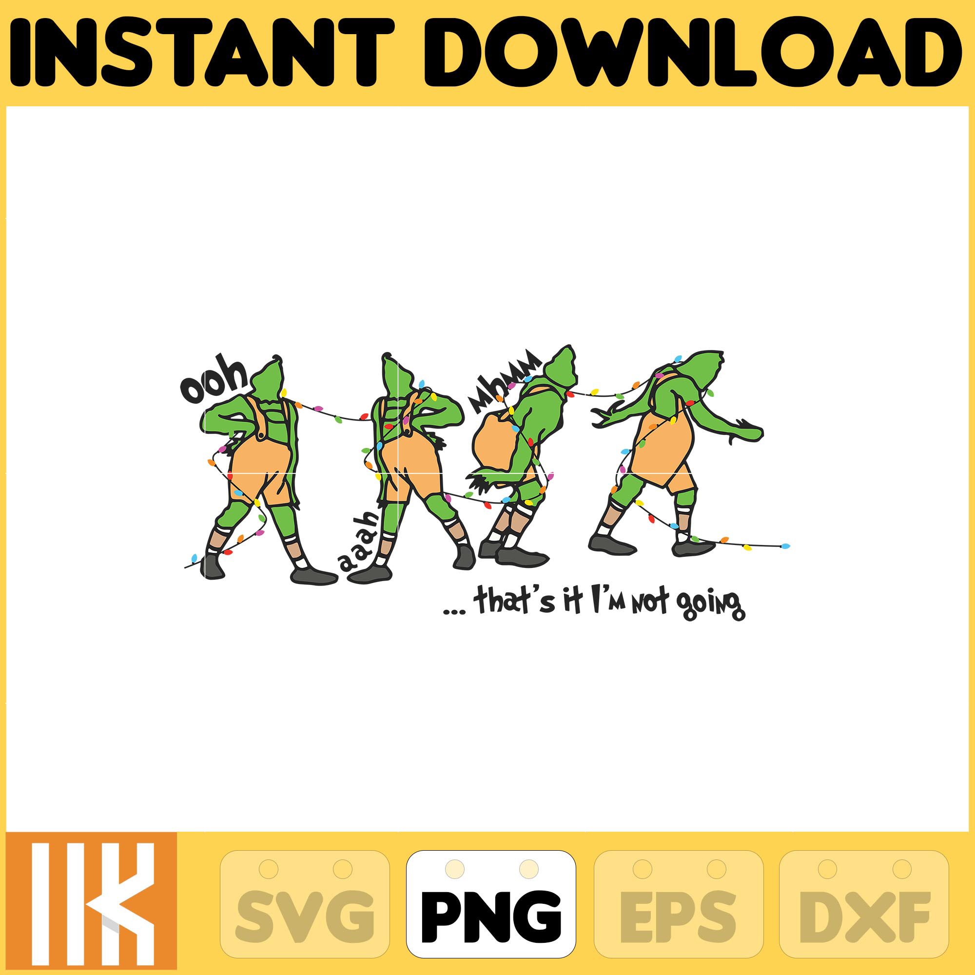The Grnich Png, That's It, Im Not Going Png, Merry Grnichmas - Inspire ...