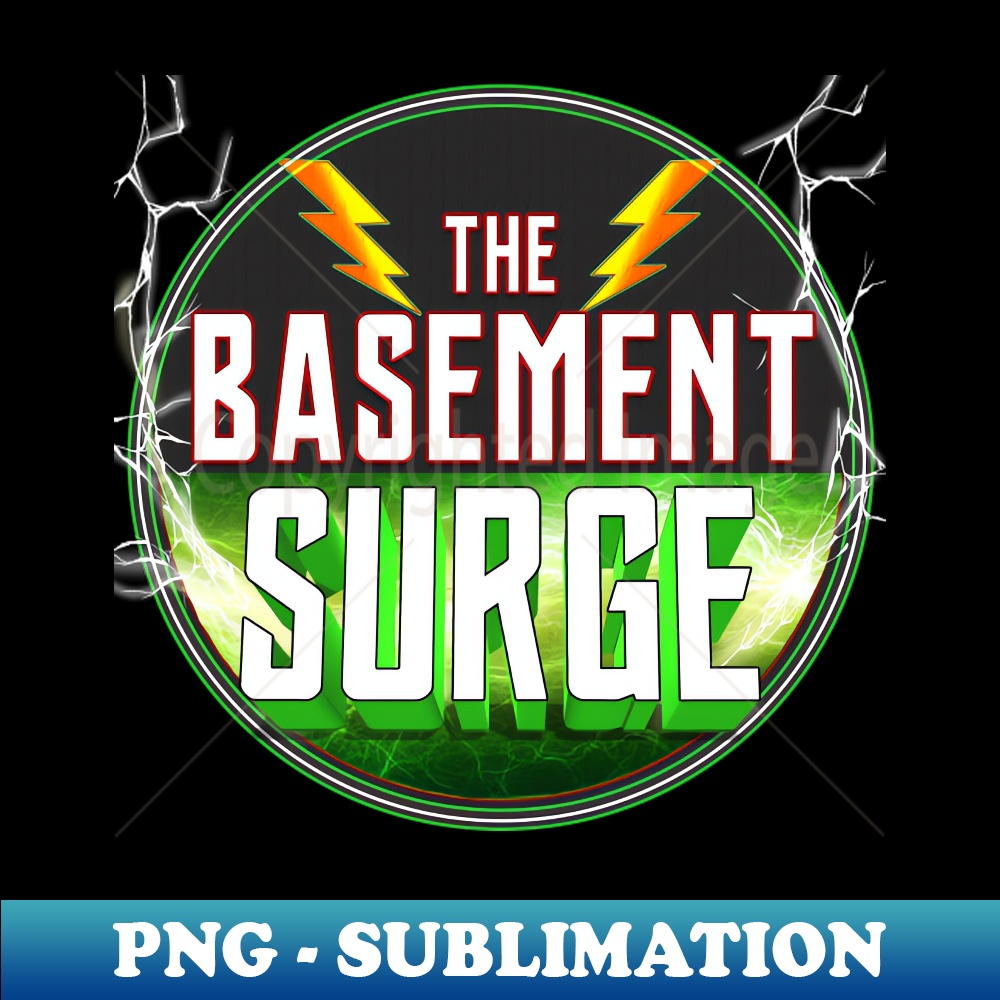 Basement Surge Logo - PNG Transparent Digital Download File | Inspire ...
