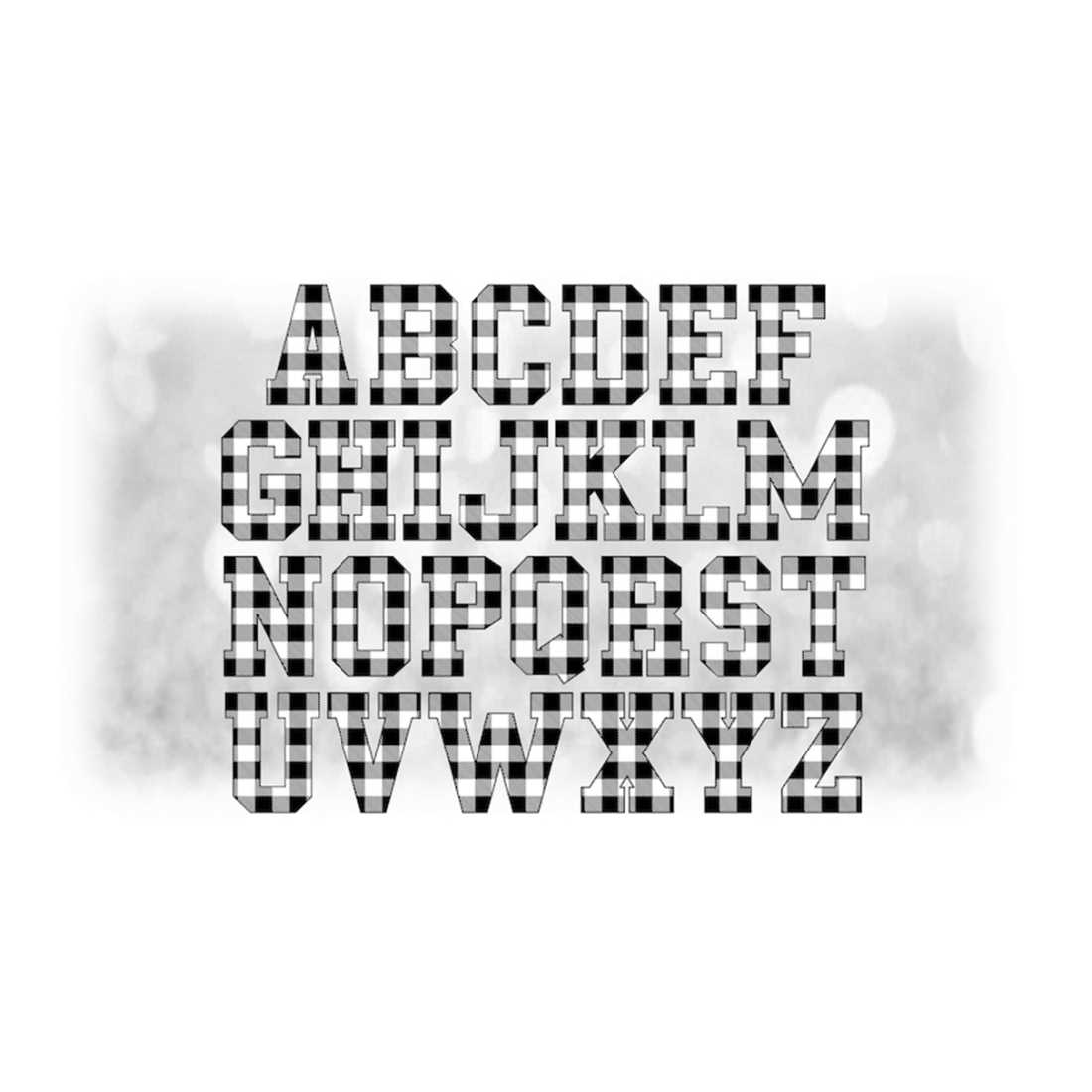 Word Clipart: Alphabet Letters Grouped on ONE Single Sheet, - Inspire ...