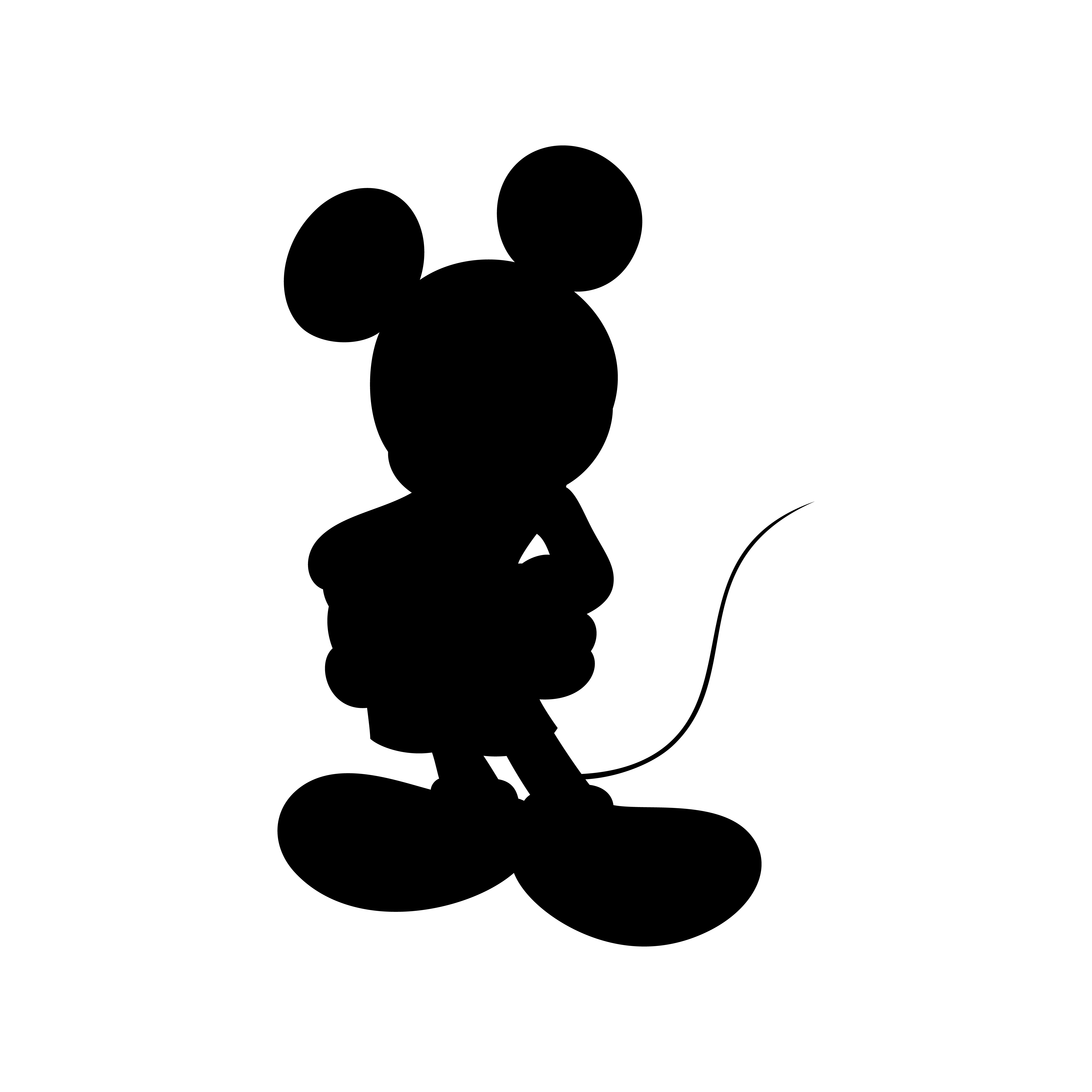 Mickey Mouse Svg, Mickey Mouse Clipart Png, Mickey Mouse Log - Inspire ...