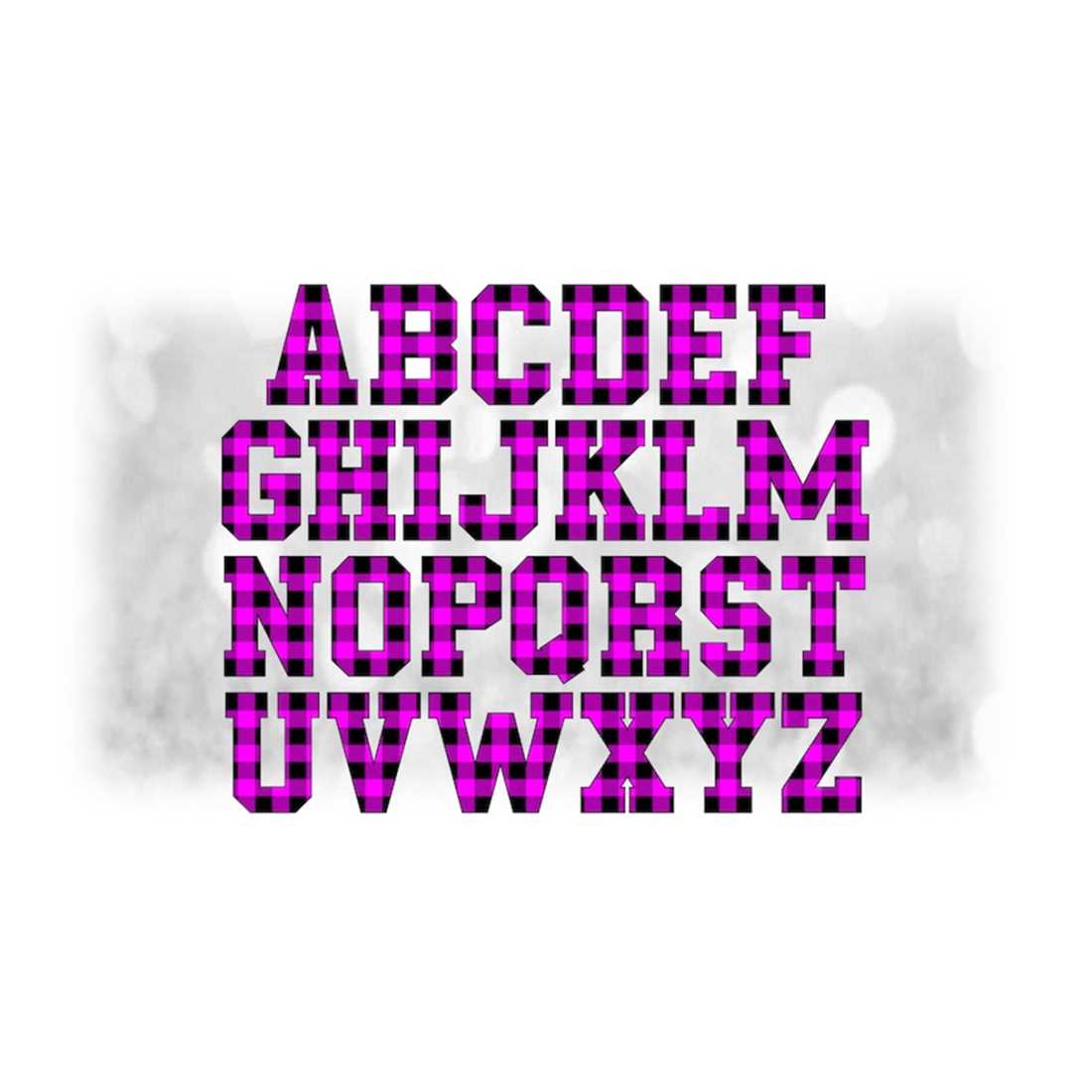 Word Clipart: Alphabet Letters Grouped on ONE Single Sheet, - Inspire ...