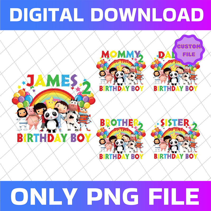 Personalized Name And Age Baby Bum Png, My Little Baby Bum B | Inspire ...