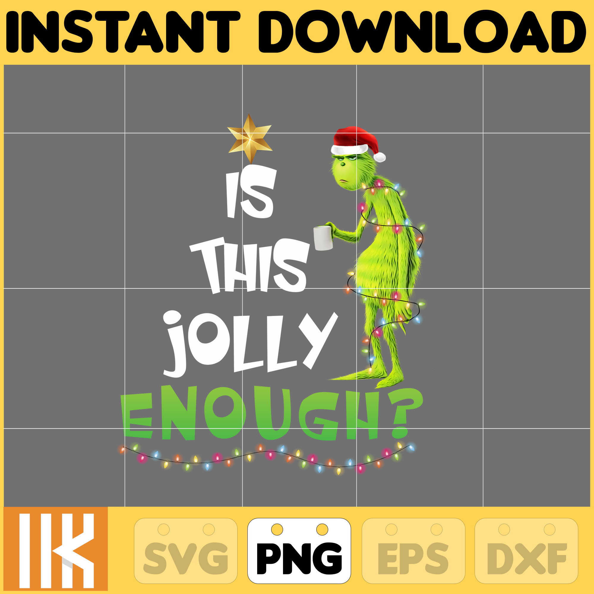 The Grinch Png, Is This Jolly Enough Png, Merry Grinchmas Ch - Inspire ...