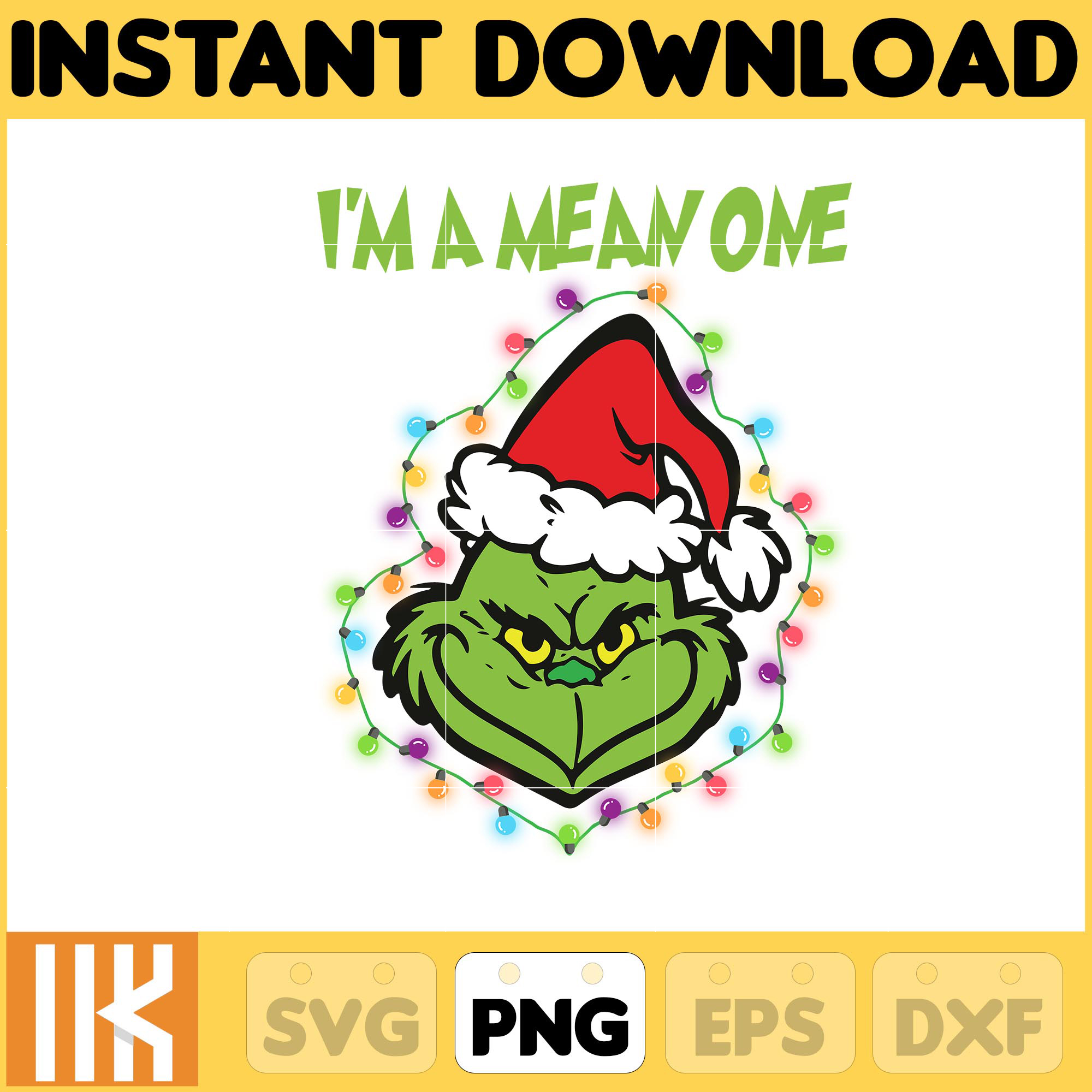 The Grinch Png, I'm A Mean One Png, Merry Grinchmas Christma | Inspire ...