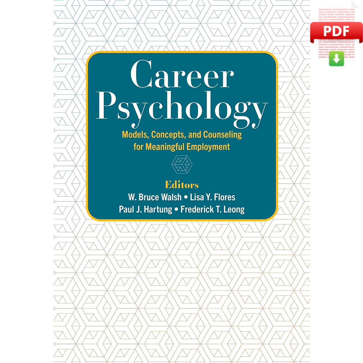 Career Psychology: Models, Concepts, and Counseling for Mean | Inspire ...