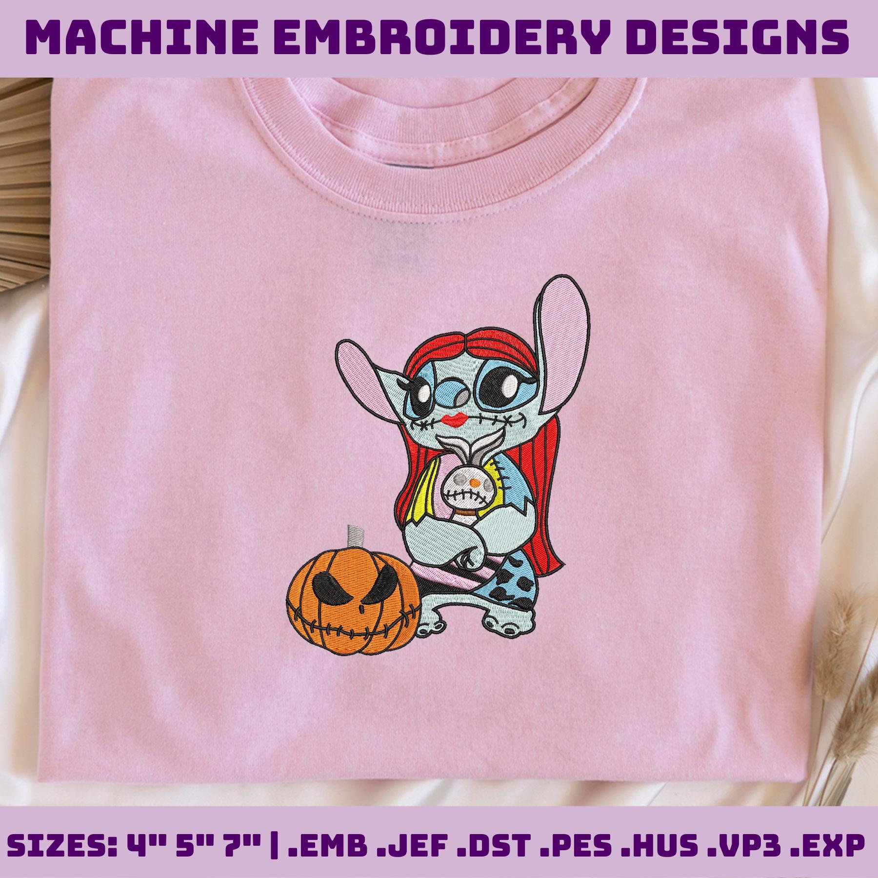Sally Stitch Embroidery Design, Stitch Cosplay Embroidery De | Inspire ...