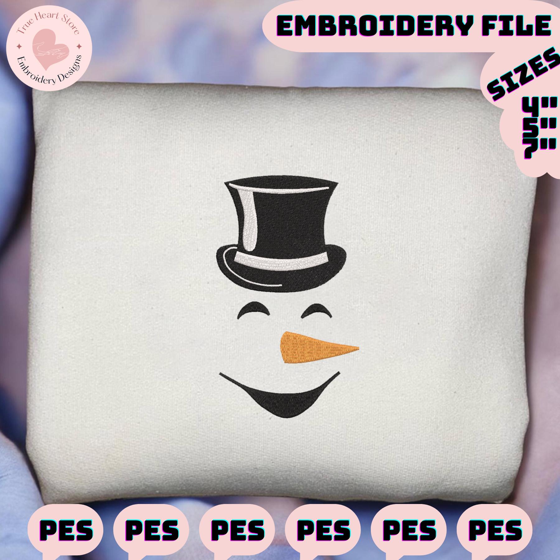 Snowman Custom Embroidery Designs, Christmas Embroidery Desi | Inspire ...