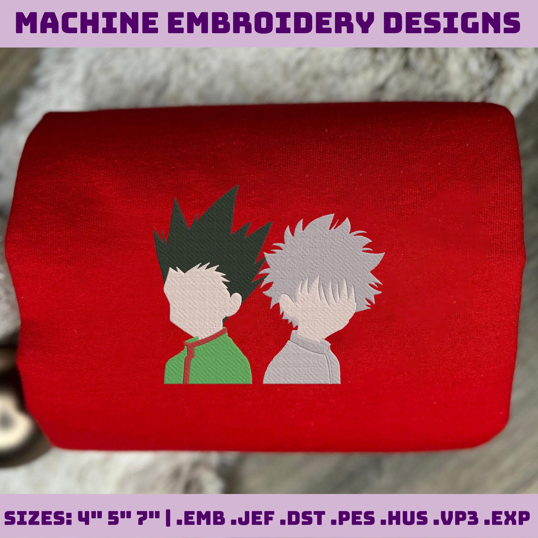 Hunter Anime Embroidery Designs, Anime Embroidery Designs, I | Inspire ...