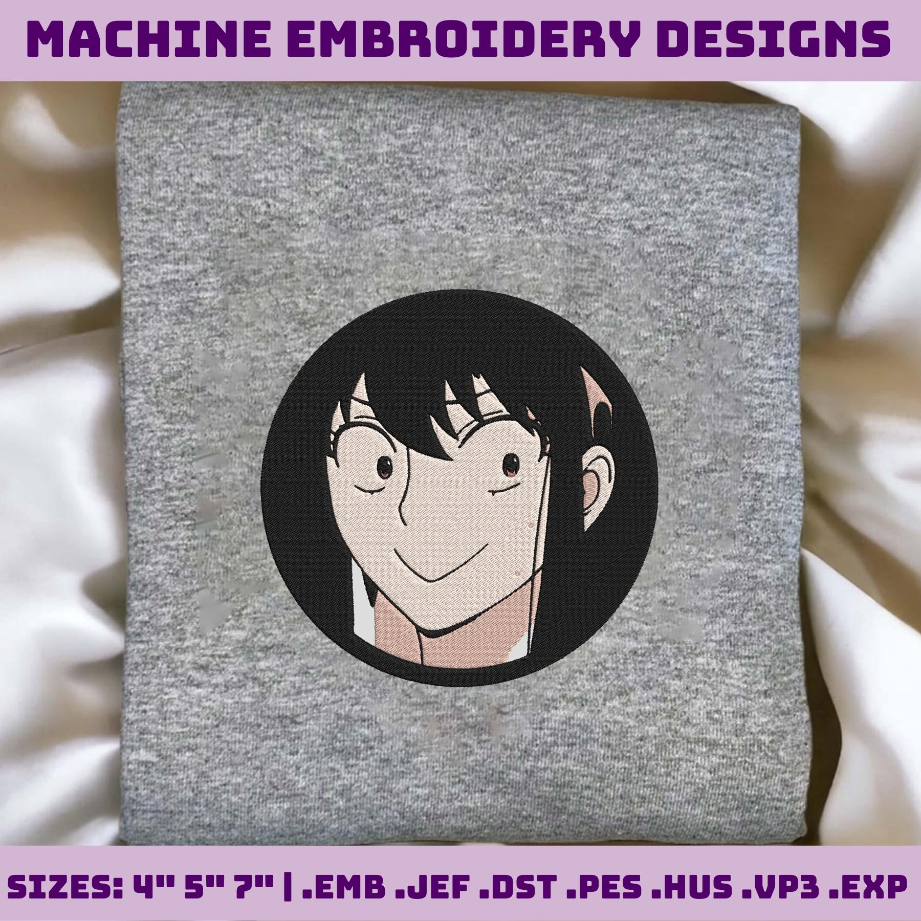 Anime Inspired Embroidery Designs, Machine Embroidery Design - Inspire ...