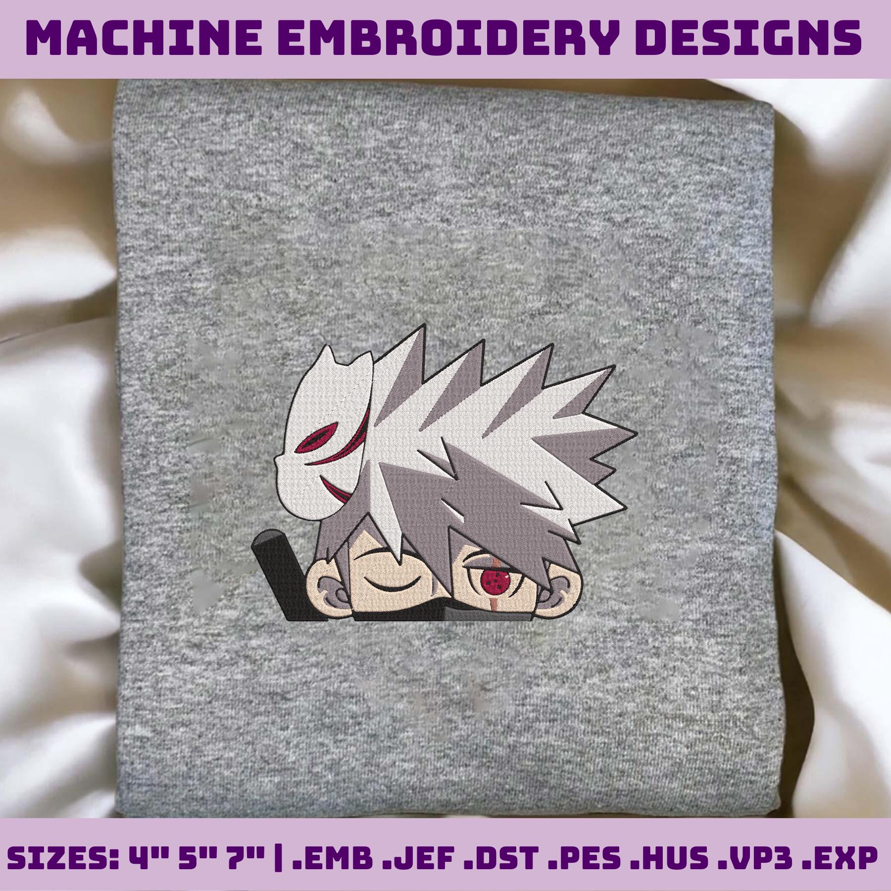 Ninja Anime Embroidery Designs, Anime Embroidery Designs, Ni | Inspire ...