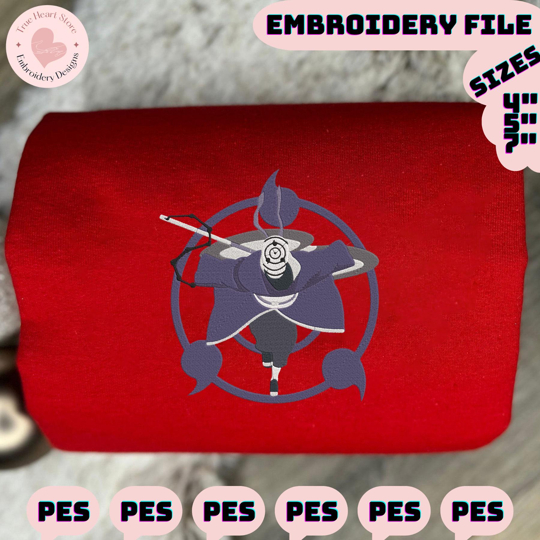Ninja Anime Embroidery Designs, Anime Embroidery Designs, Ni - Inspire ...