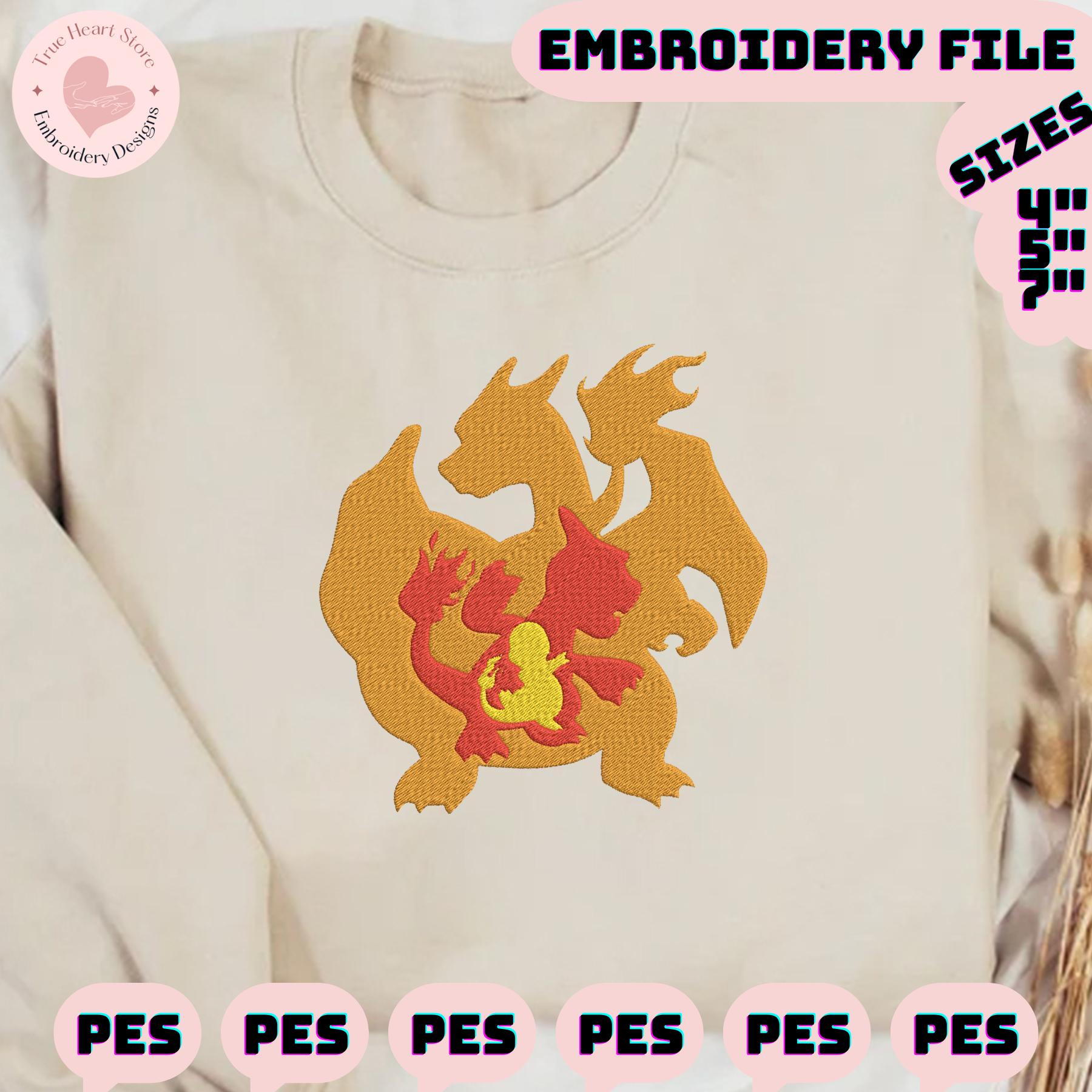 Anime Inspired Embroidery Designs, Anime Character Embroider | Inspire ...