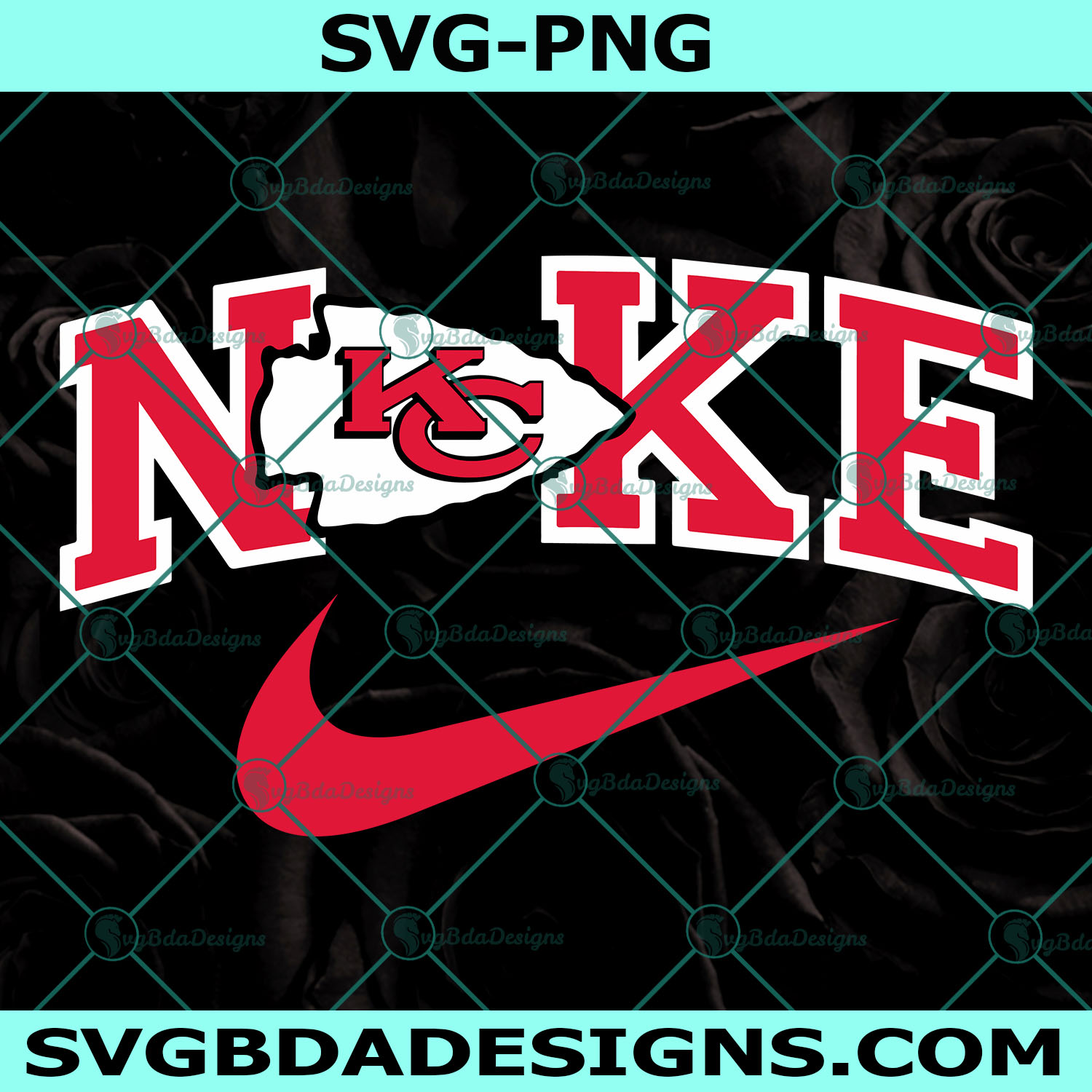 Nike Kansas City Chiefs Svg, Kansas City Chiefs Logo Svg, NF | Inspire ...