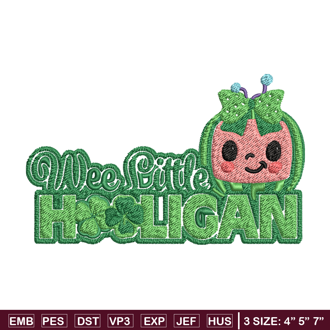 Cocomelon Logo Embroidery design, Cocomelon Embroidery, logo | Inspire ...