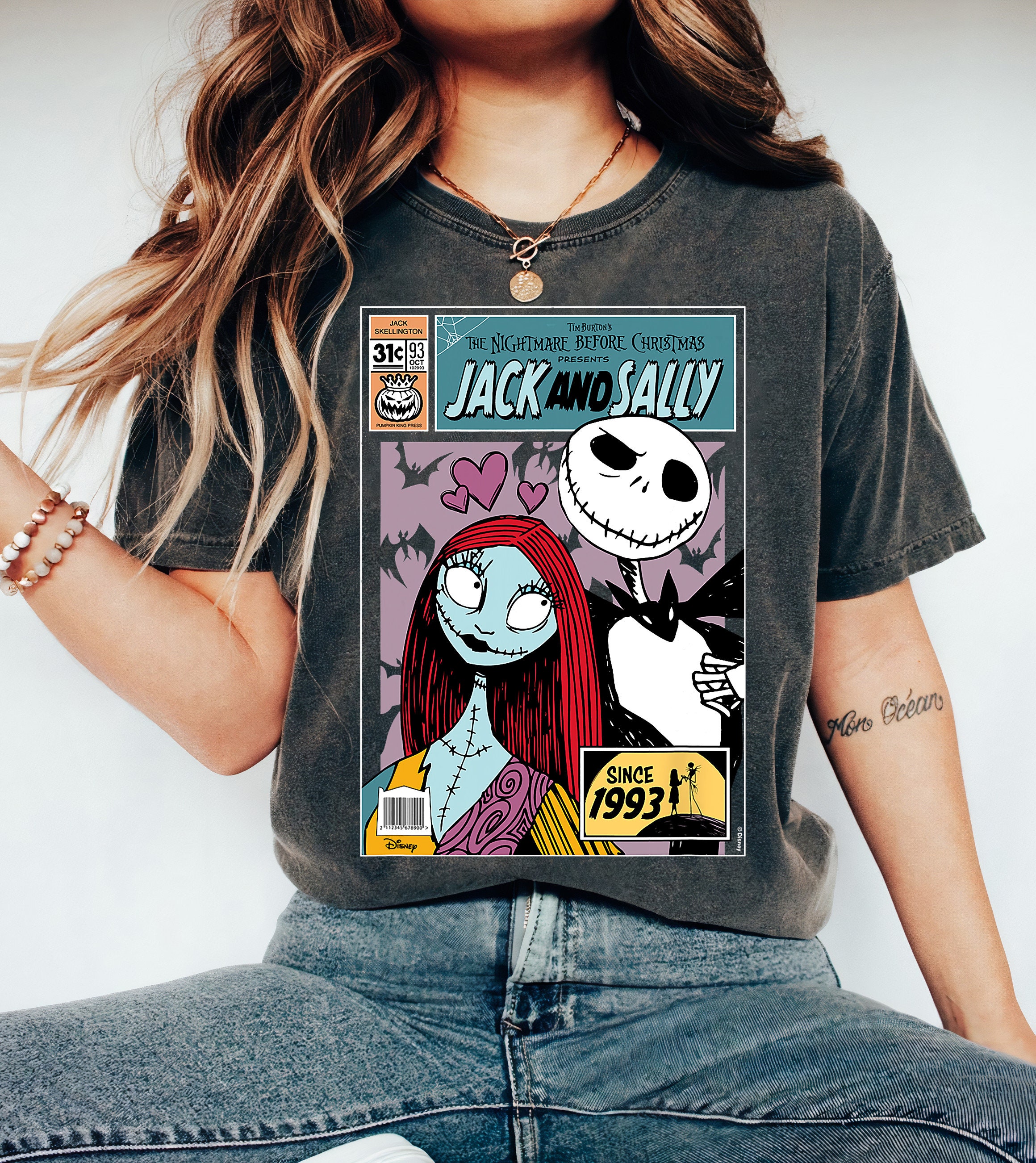 Disney The Nightmare Before Christmas Jack And Sally Couple | Inspire ...