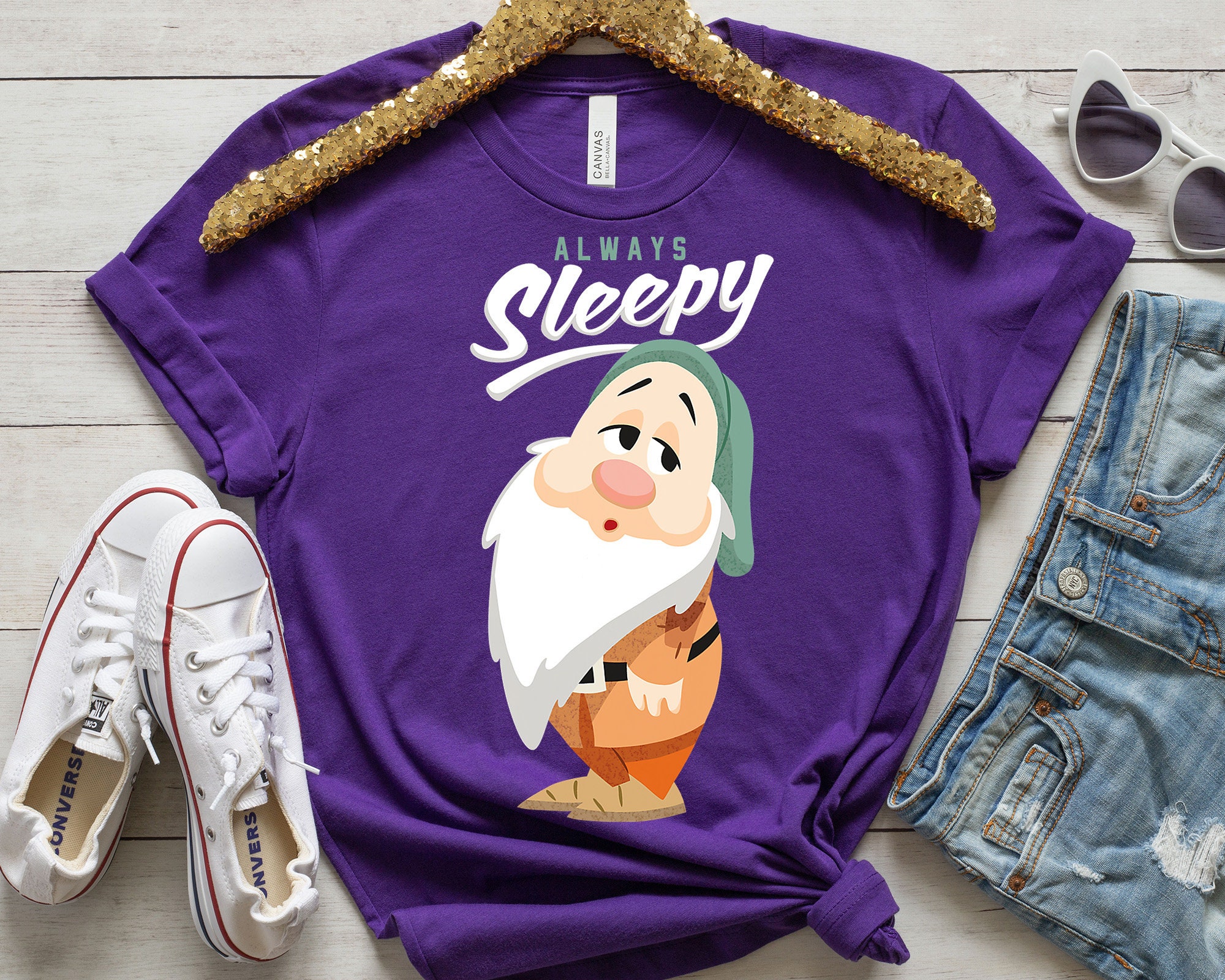 Sleepy Dwarf Disney Snow White and The Seven Dwarfs Always S | Inspire ...