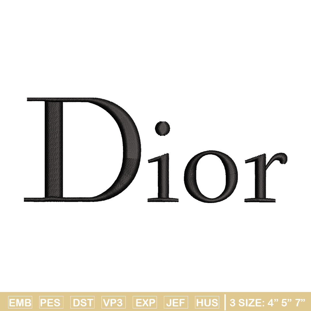 Dior Logo embroidery design, Dior Logo embroidery, logo desi | Inspire ...