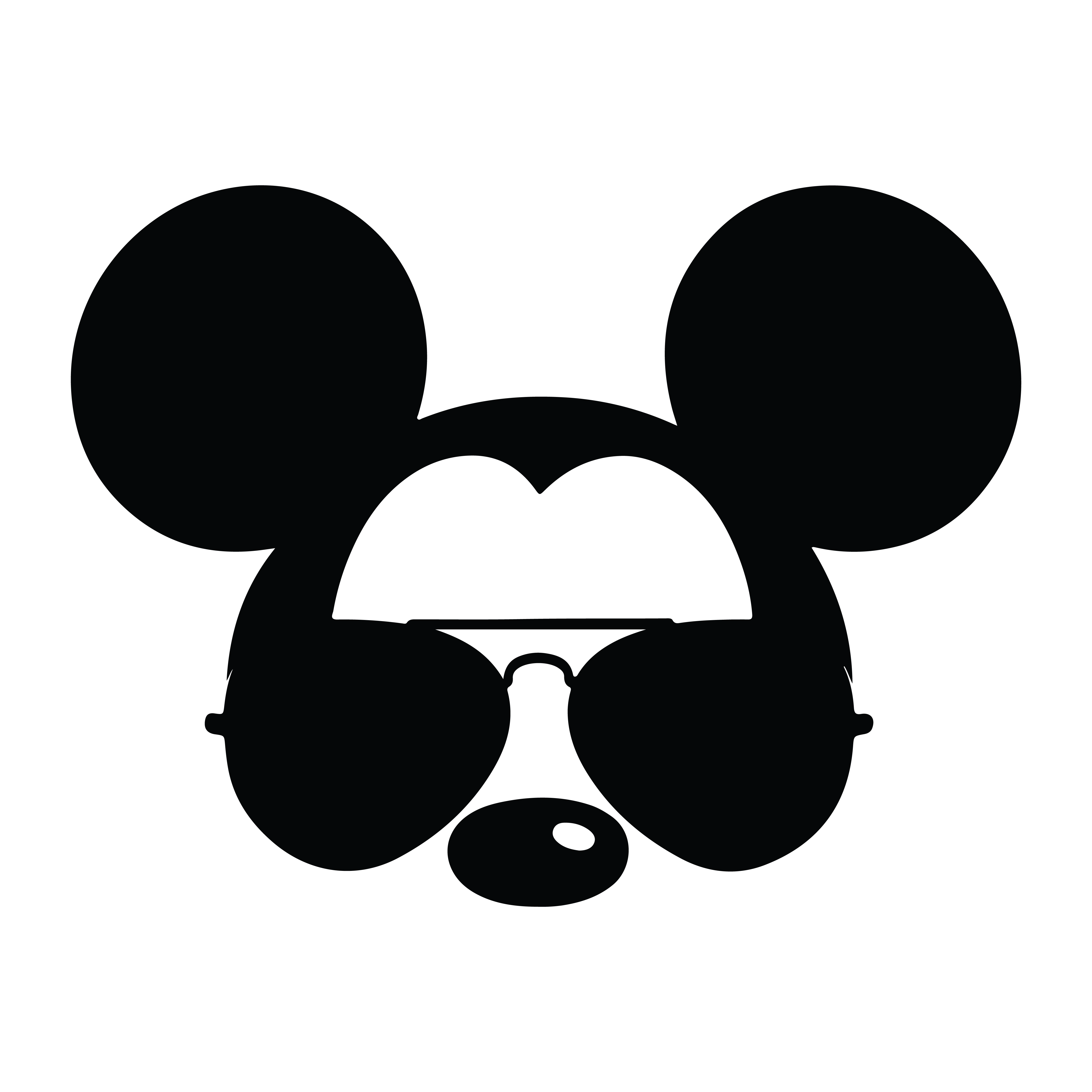 Mickey Mouse Sunglasses Svg, Mickey Head Svg, Disney Png, Di - Inspire ...