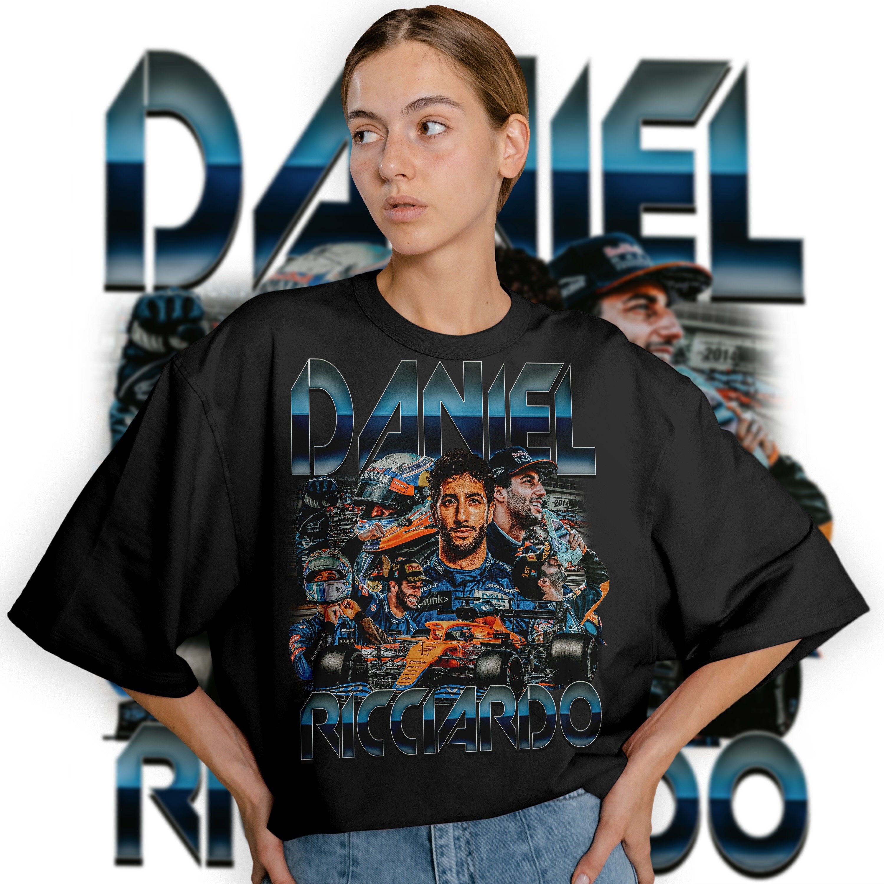 Limited Daniel Ricciardo Vintage PNG, Graphic Unisex PNG, Re | Inspire ...
