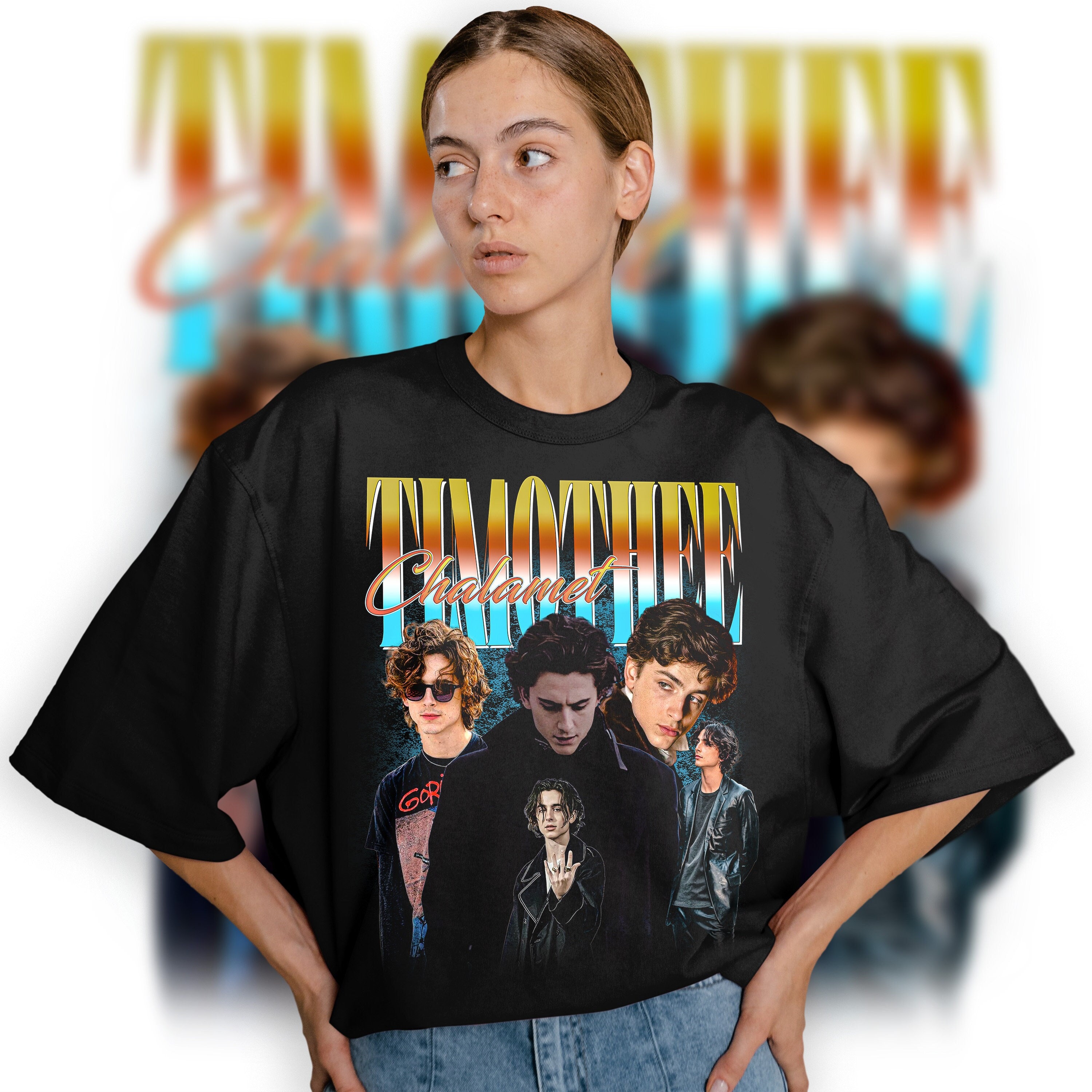 Limited Timothee Chalamet Vintage PNG, Graphic PNG, Retro 90 | Inspire ...