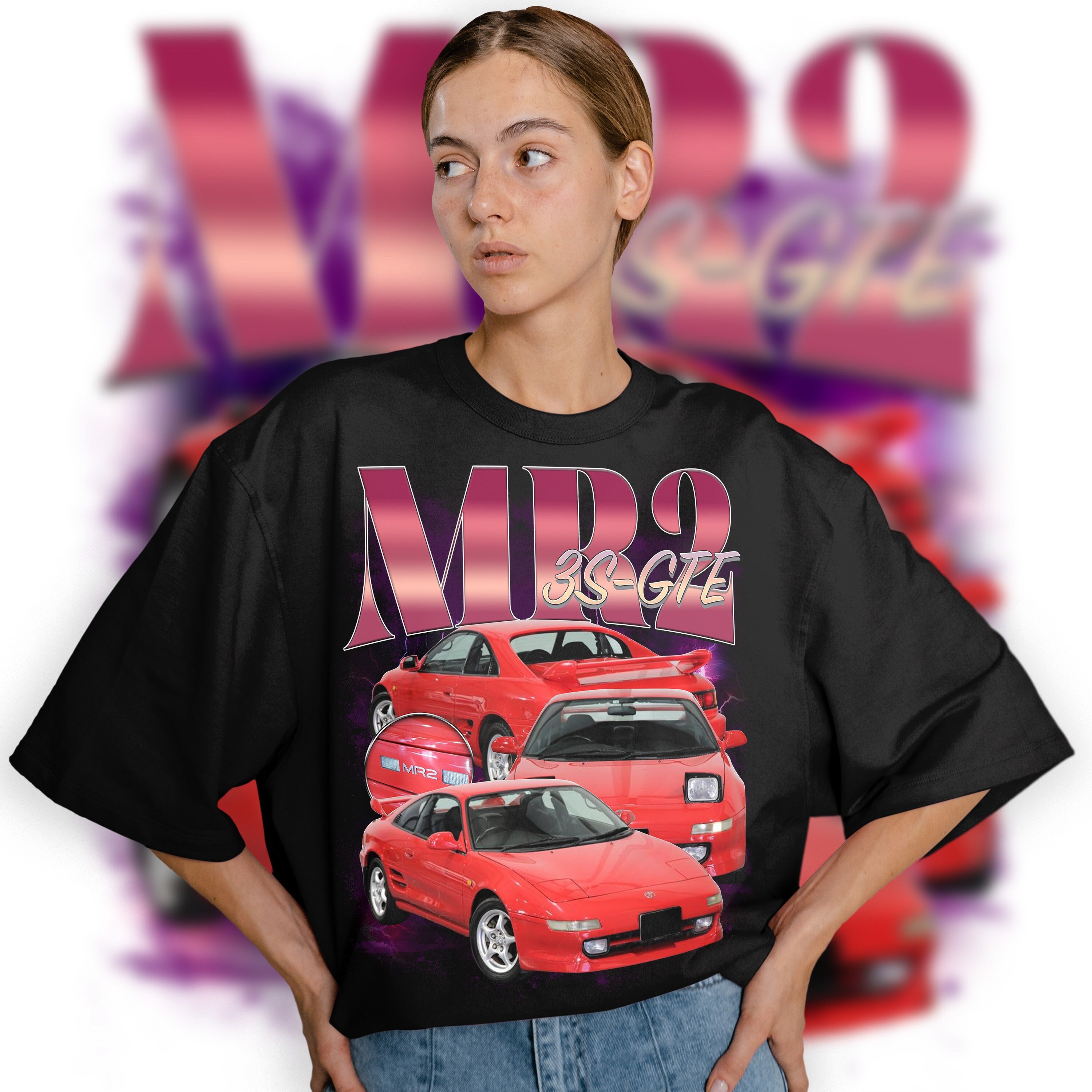 Limited Toyota MR2 Vintage PNG, MR2 3S-GTE Graphic PNG, Retr | Inspire ...