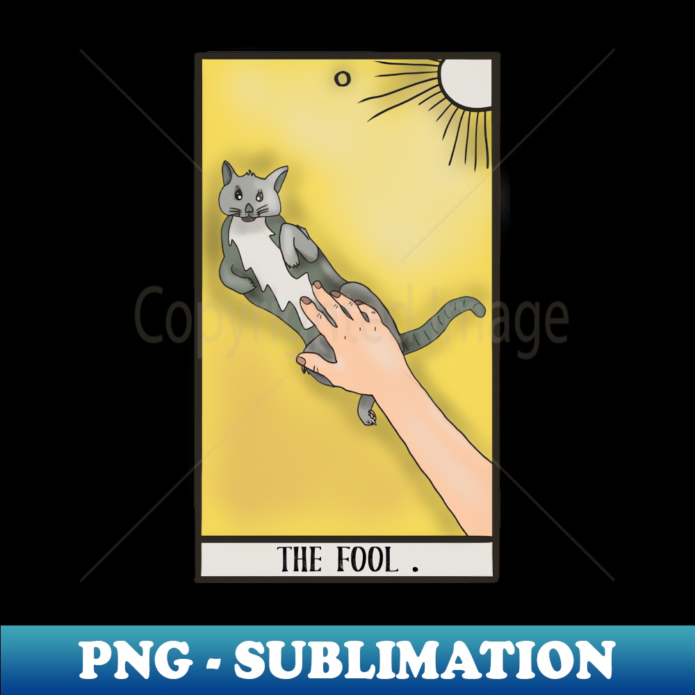 The Fool Tarot Card - Cat Edition - Special Edition Sublimat | Inspire ...
