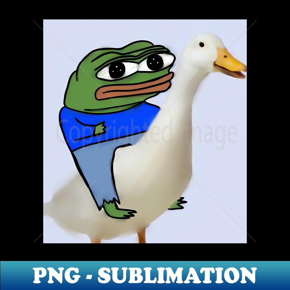 meme pepe and duck - Creative Sublimation PNG Download - Stu | Inspire ...