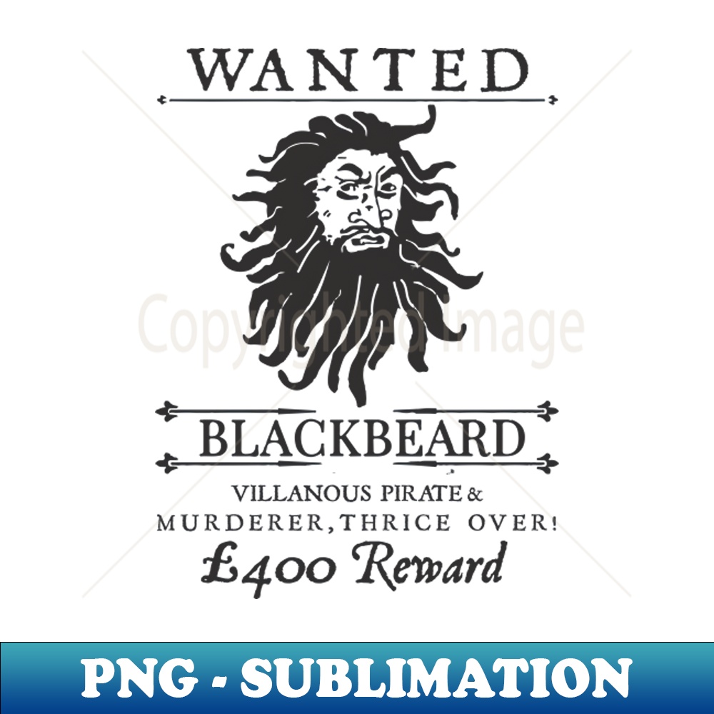 WANTED BLACKBEARD OUR FLAG MEANS DEATH - Aesthetic Sublimati | Inspire ...