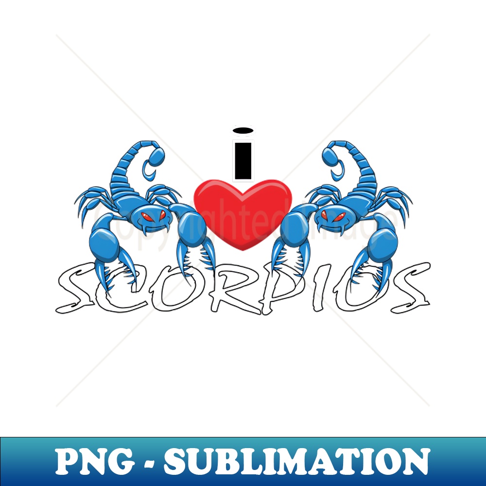 I Heart Scorpios - High-Quality PNG Sublimation Download - B | Inspire ...