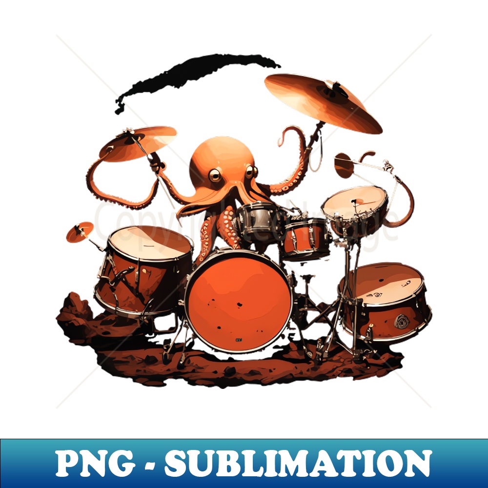 Octupus - Sublimation-Ready PNG File - Capture Imagination w - Inspire ...