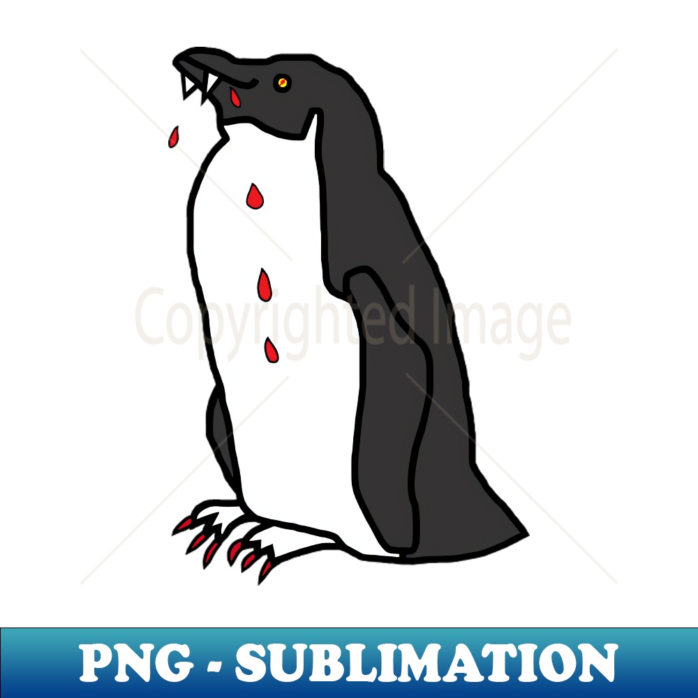 Animals with Sharp Teeth Penguin - Creative Sublimation PNG | Inspire ...