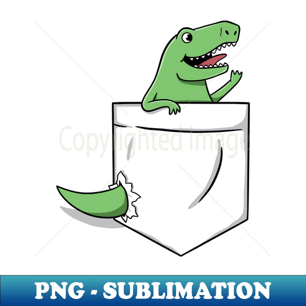 Dinosaur Pocket - Signature Sublimation PNG File - Perfect f | Inspire ...