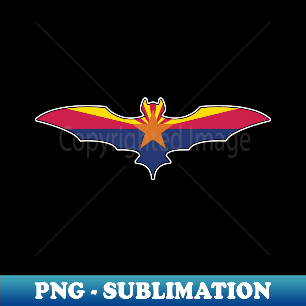 Arizona Bat Flag - High-Quality PNG Sublimation Download - S | Inspire ...